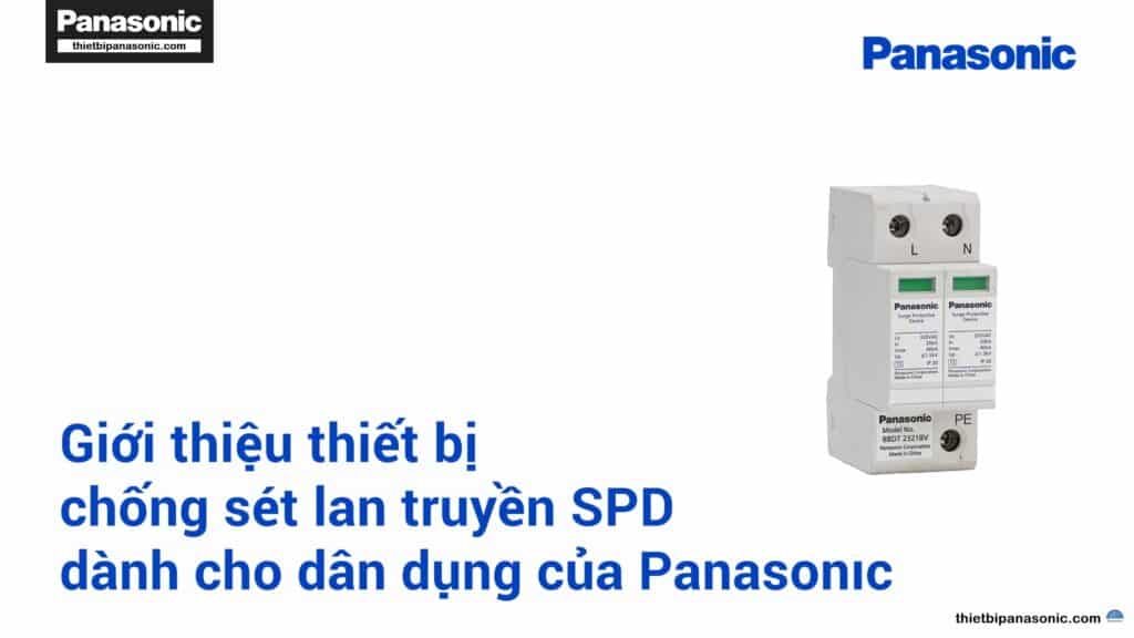 Aptomat Chống Sét Panasonic BBDT2321BV Chính Hãng