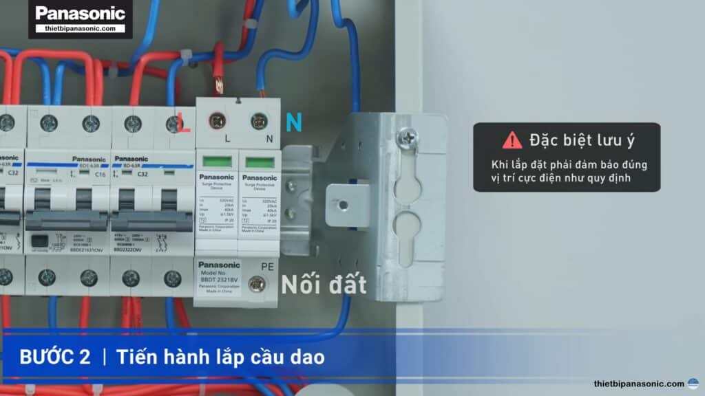 Aptomat Chống Sét Panasonic BBDT2321BV Chính Hãng